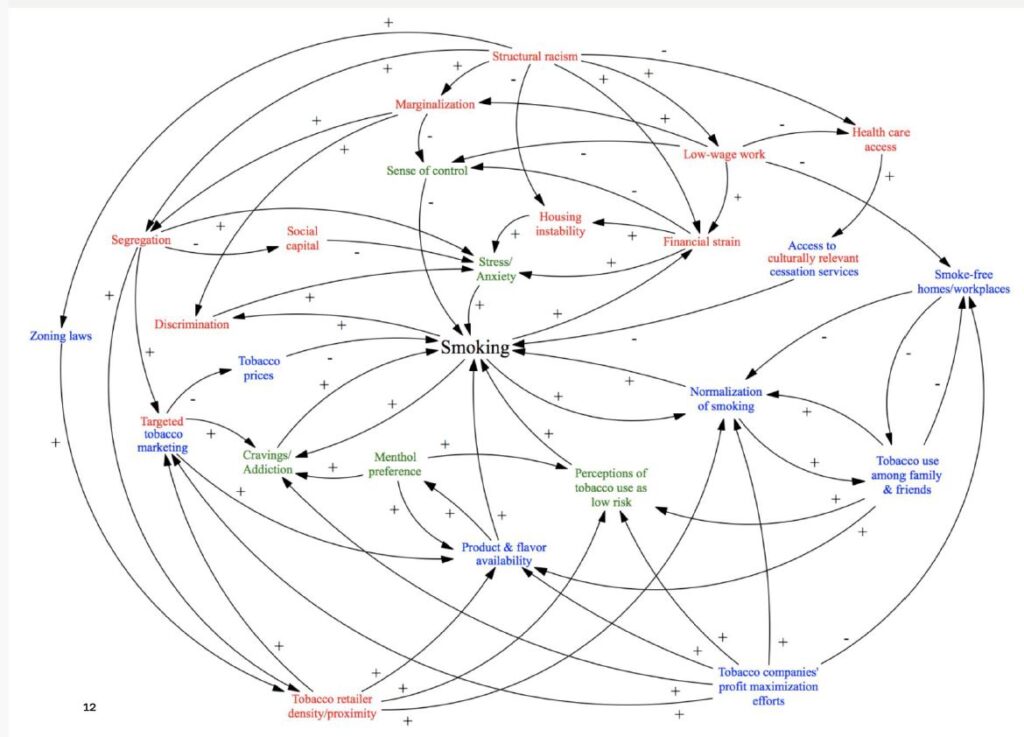 Causal Loop Diagram of Smoking (003) - Tobacco Endgame Center for ...